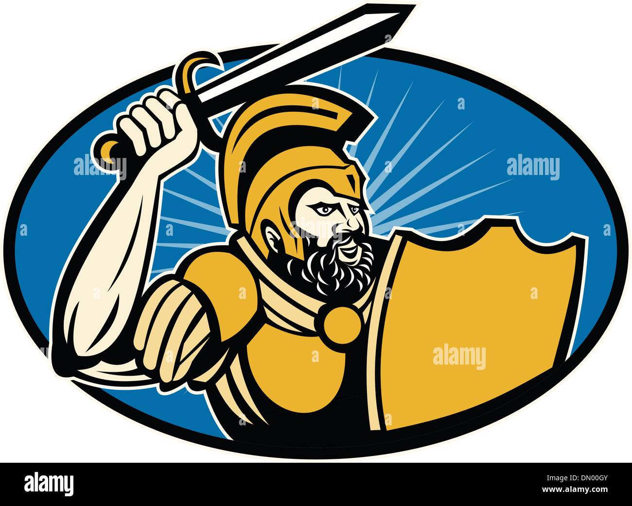 Roman centurion Stock Vector Images - Alamy