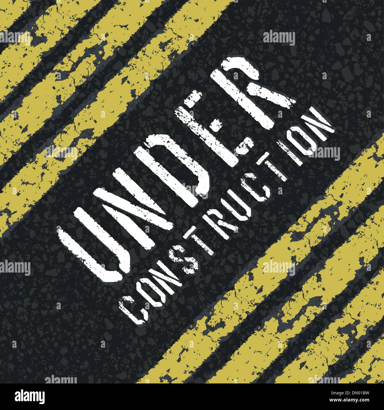 Under construction abstract sign. Vector, EPS8 Stock Vector Image & Art ...