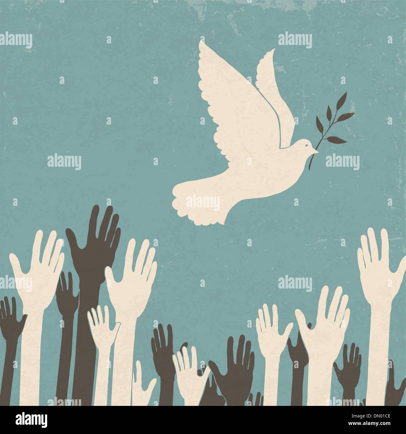Dove release Stock Vector Images - Alamy