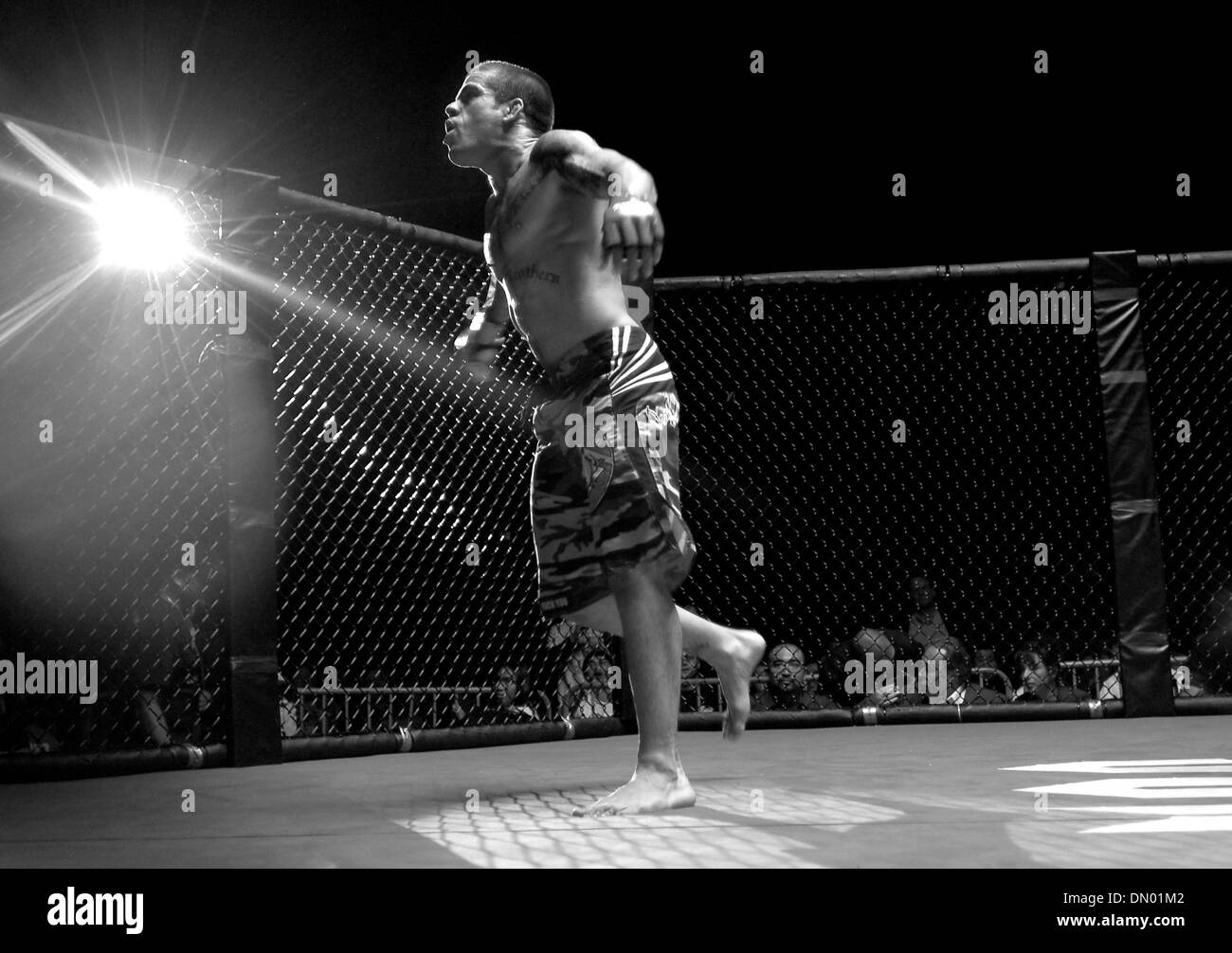 Ufc fighter Black and White Stock Photos & Images - Alamy