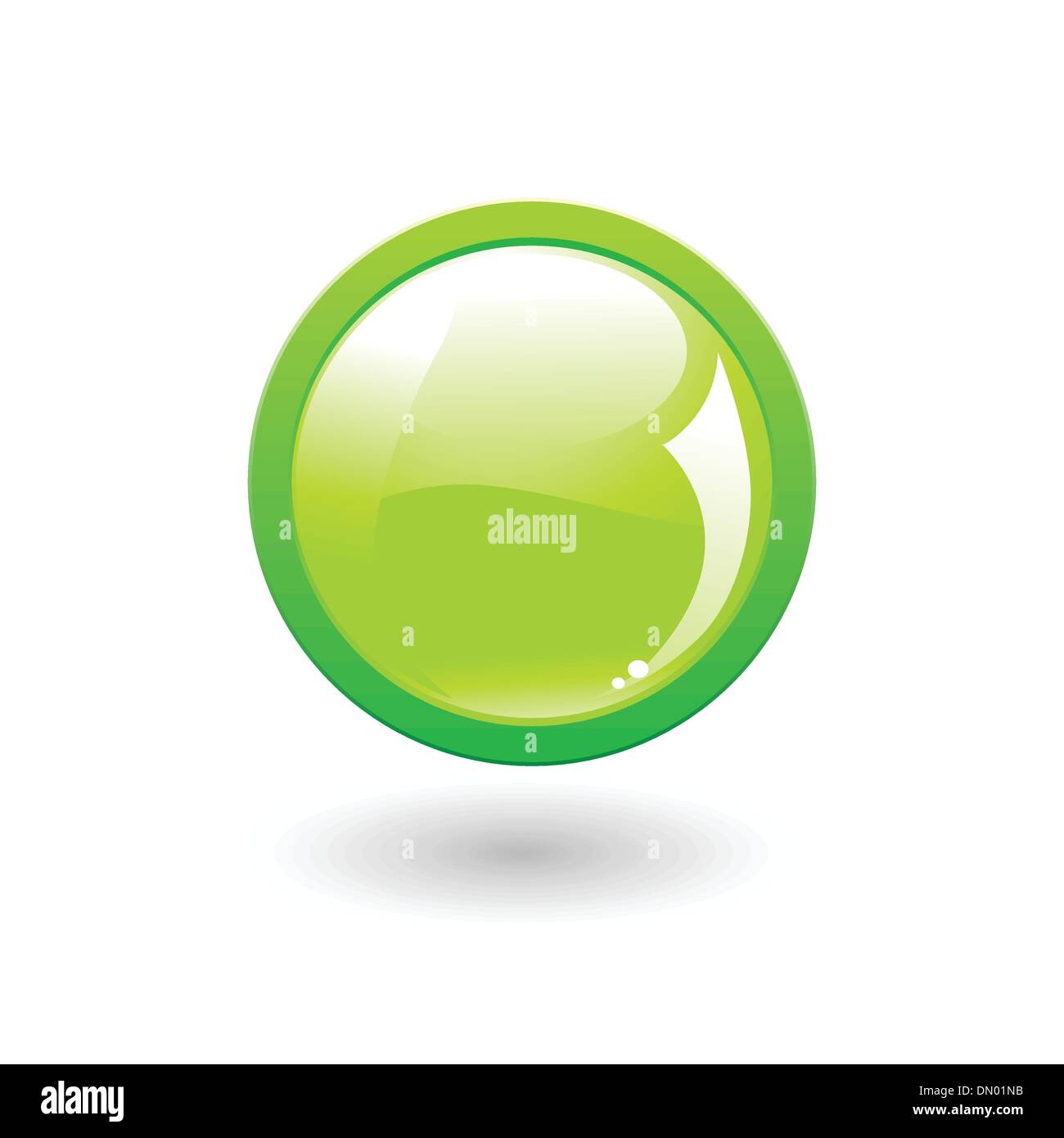 Green eco button Stock Vector Image & Art - Alamy