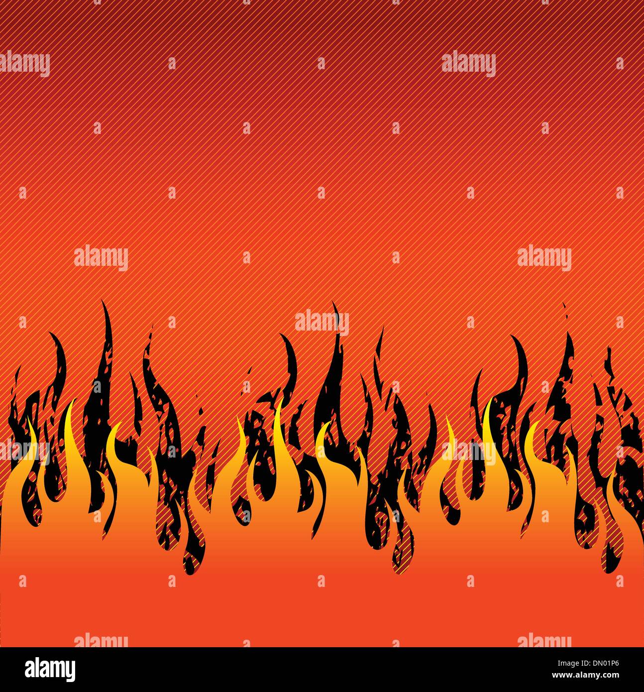 Fire drawings Stock Vector Images - Alamy
