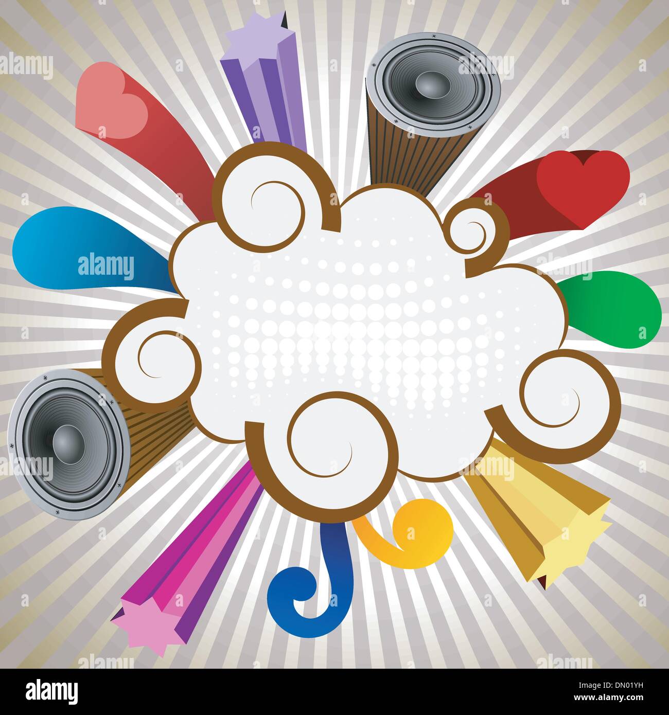 funky background. EPS10 Stock Vector Image & Art - Alamy