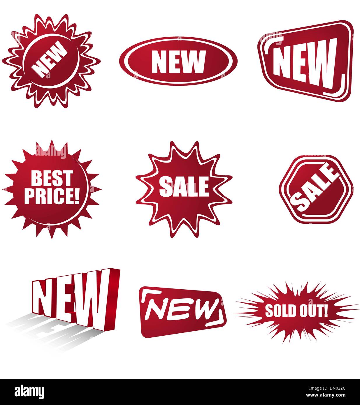 Stickers templates hi-res stock photography and images - Alamy