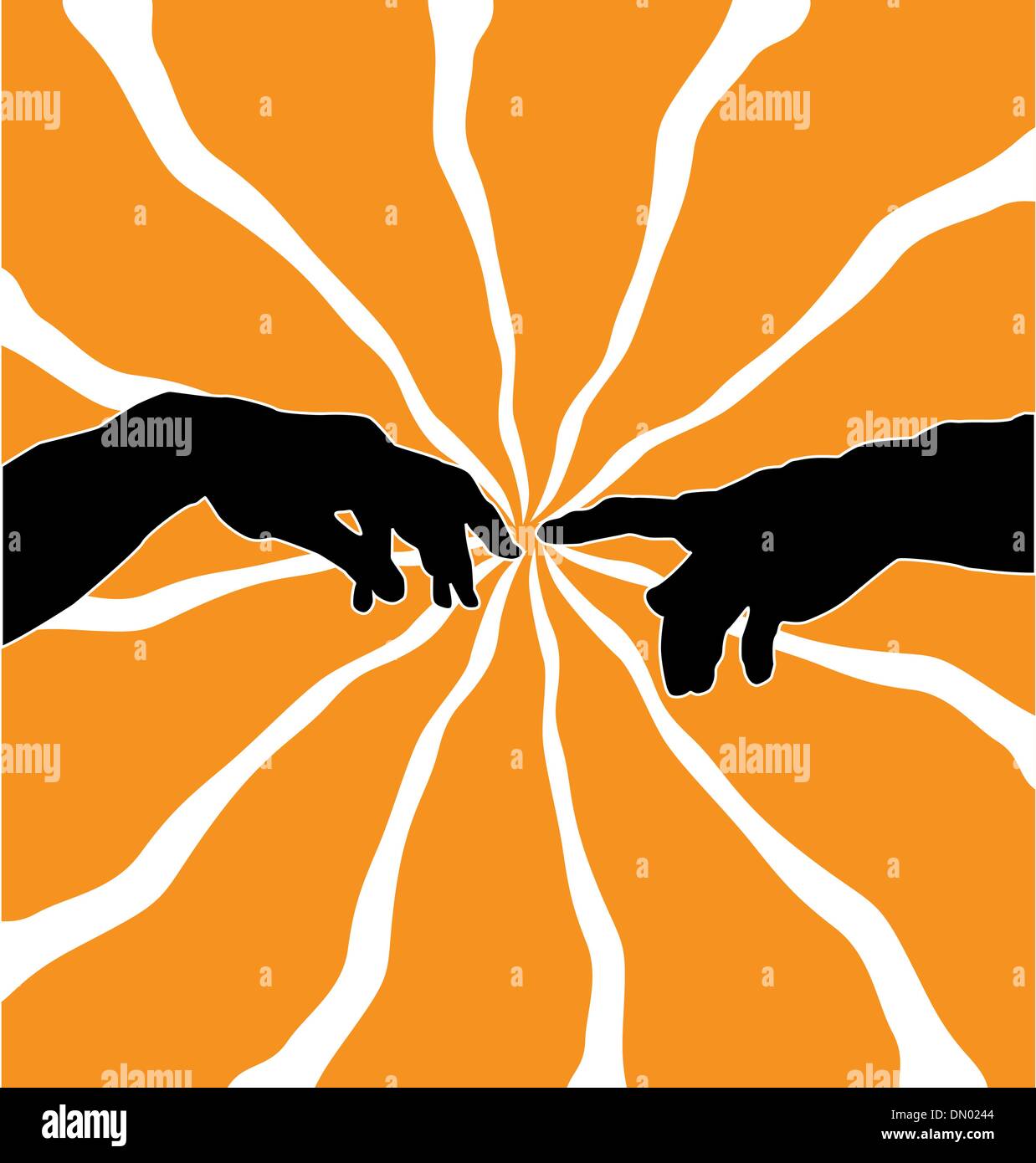 Hands michelangelo hi-res stock photography and images - Alamy