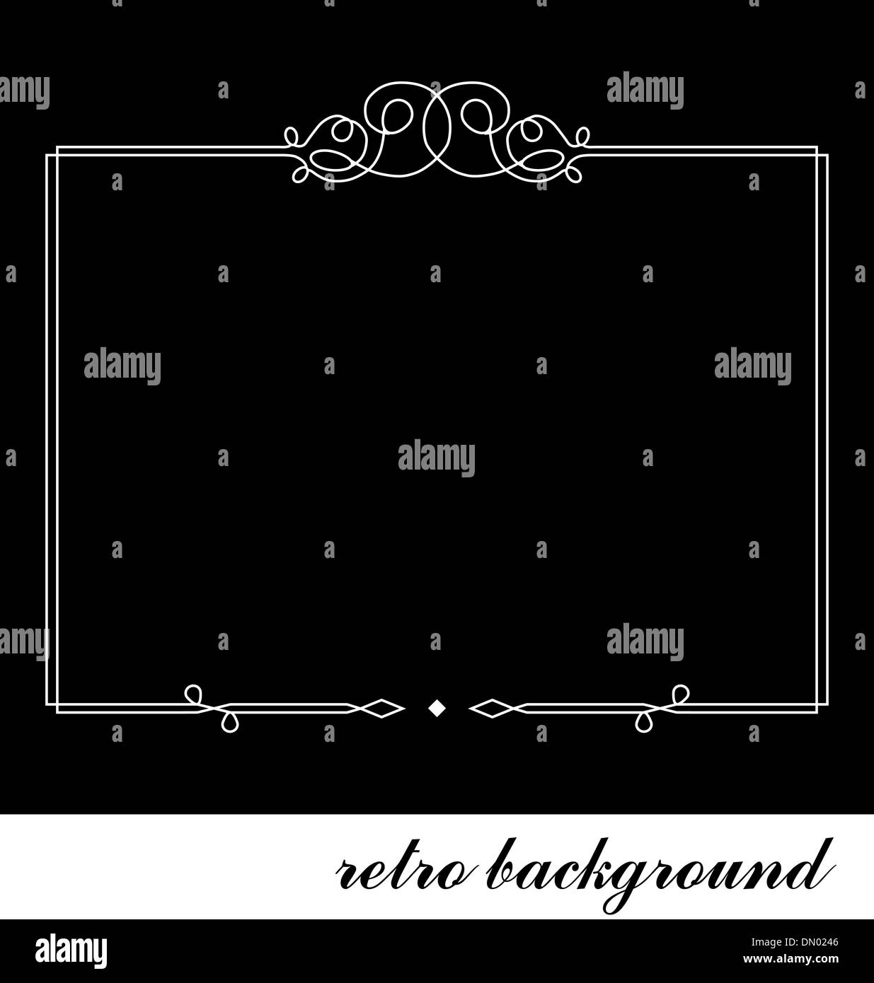 Retro style background Black and White Stock Photos & Images - Alamy