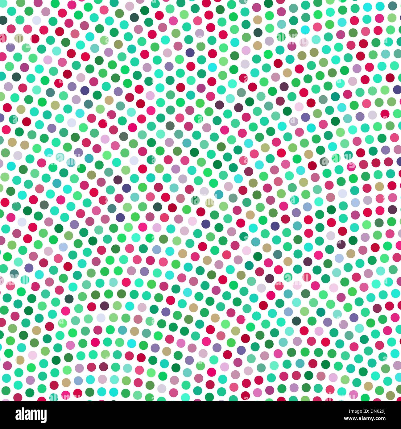 Abstract rounded pixel points mosaic. EPS 8 Stock Vector Image & Art ...