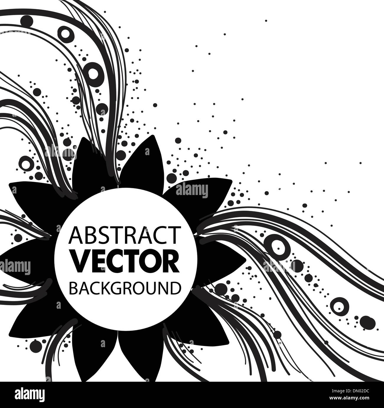 Romantic background vector vectors Black and White Stock Photos ...