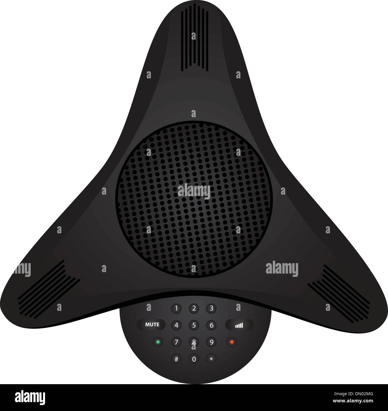 Telephone meeting Stock Vector Images - Alamy