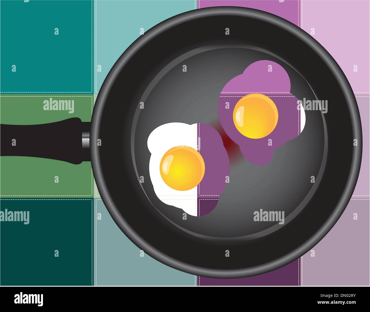 Dripping egg Stock Vector Images - Alamy