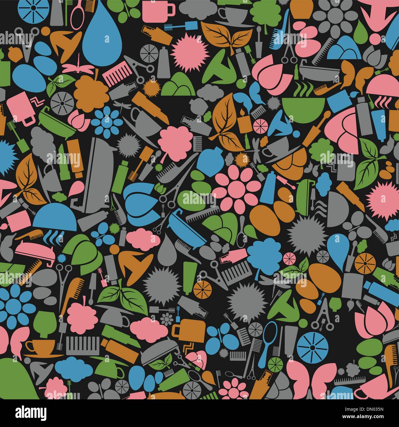 Spa texture Stock Vector Images - Alamy