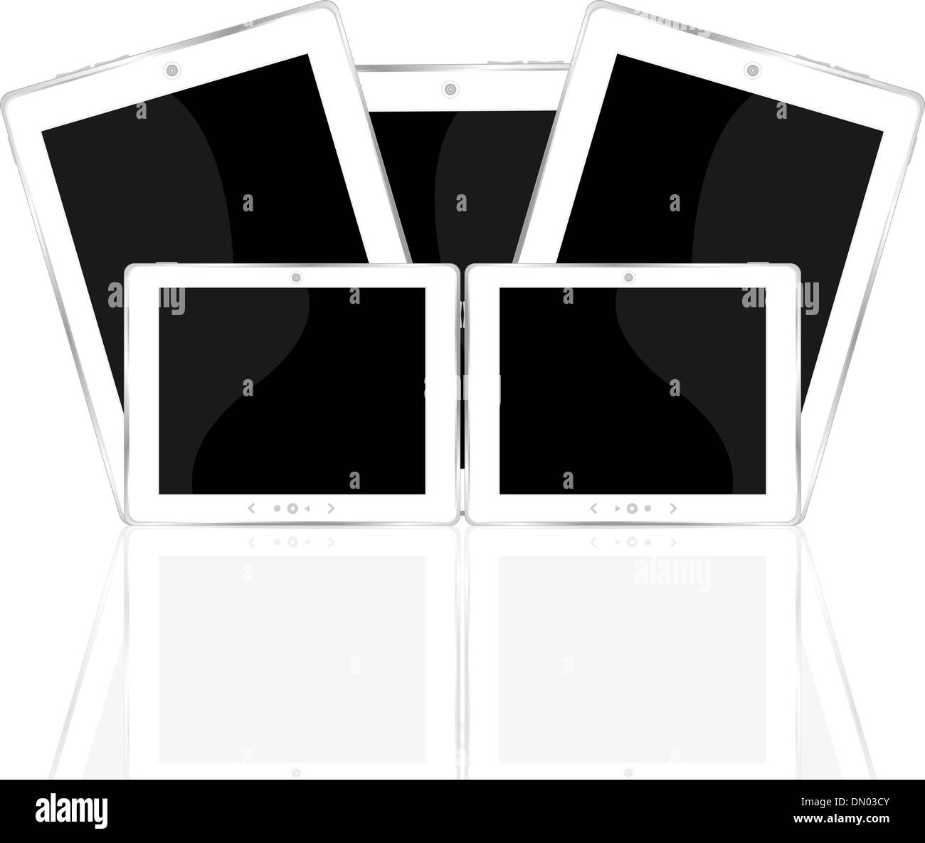 Reflective pc screen Stock Vector Images - Alamy