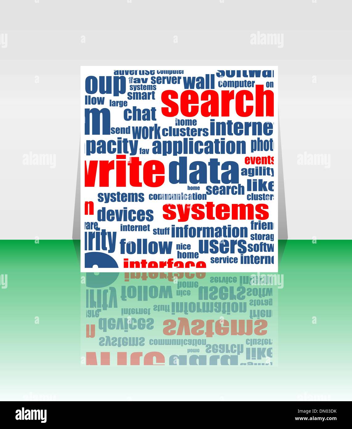 Word cloud social network. internet. community Stock Vector Image & Art ...