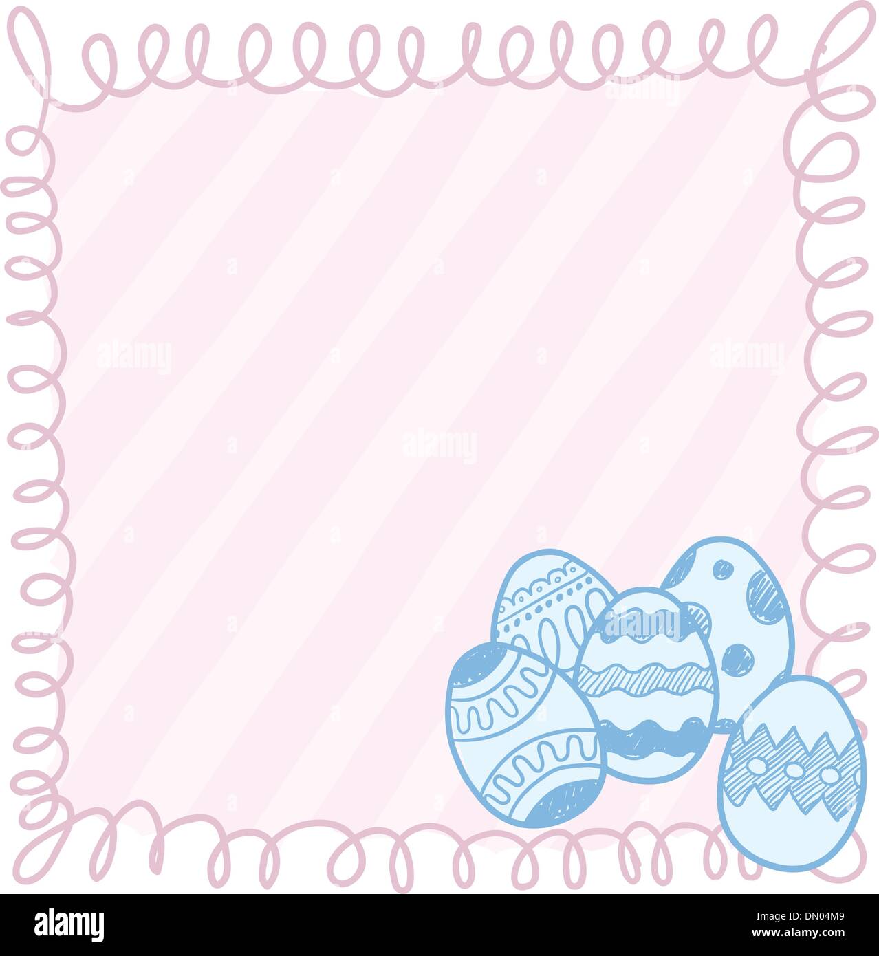 Easter egg vector border or background Stock Vector Image & Art - Alamy