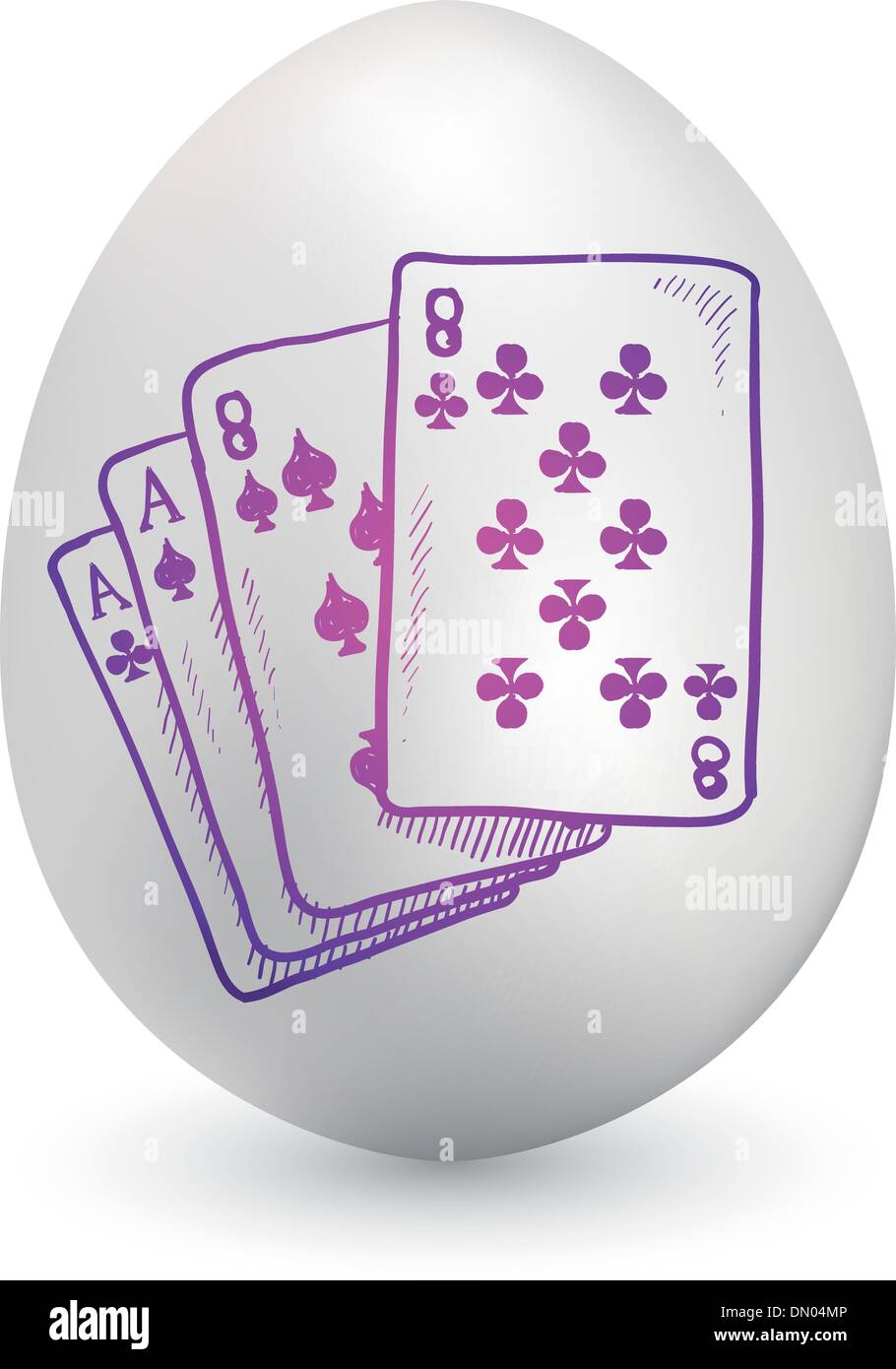 Ace of clubs vector vectors hi-res stock photography and images - Alamy