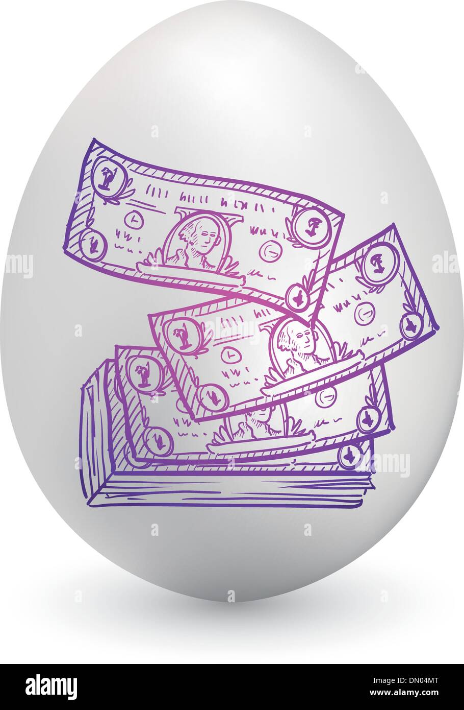 Dollar bill vector vectors hi-res stock photography and images - Alamy