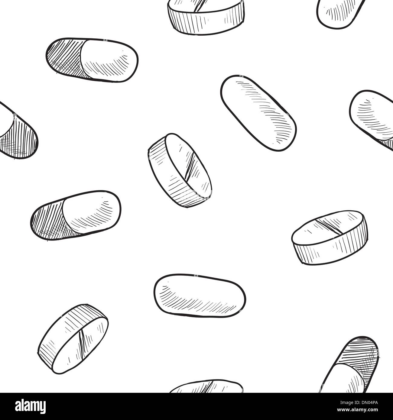 Seamless medicine or pharmaceuticals vector background Stock Vector ...