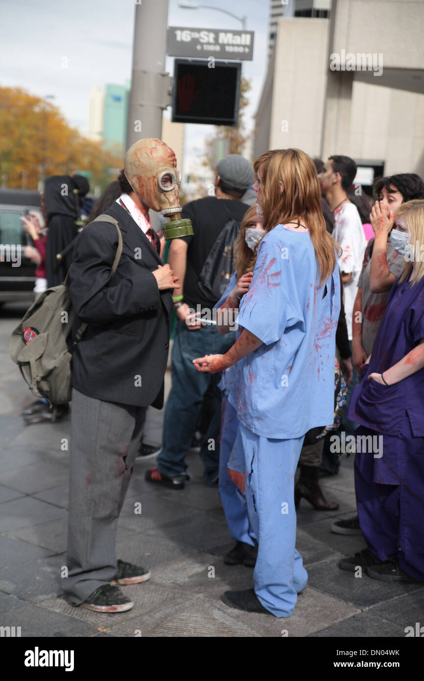 Wedding clown couple attacking the intruder of the wedding ceremony hi ...