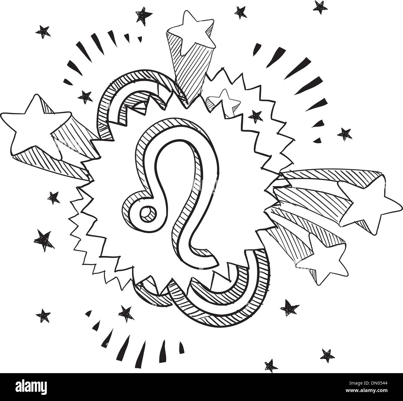 Astronomy sketch Cut Out Stock Images & Pictures - Alamy