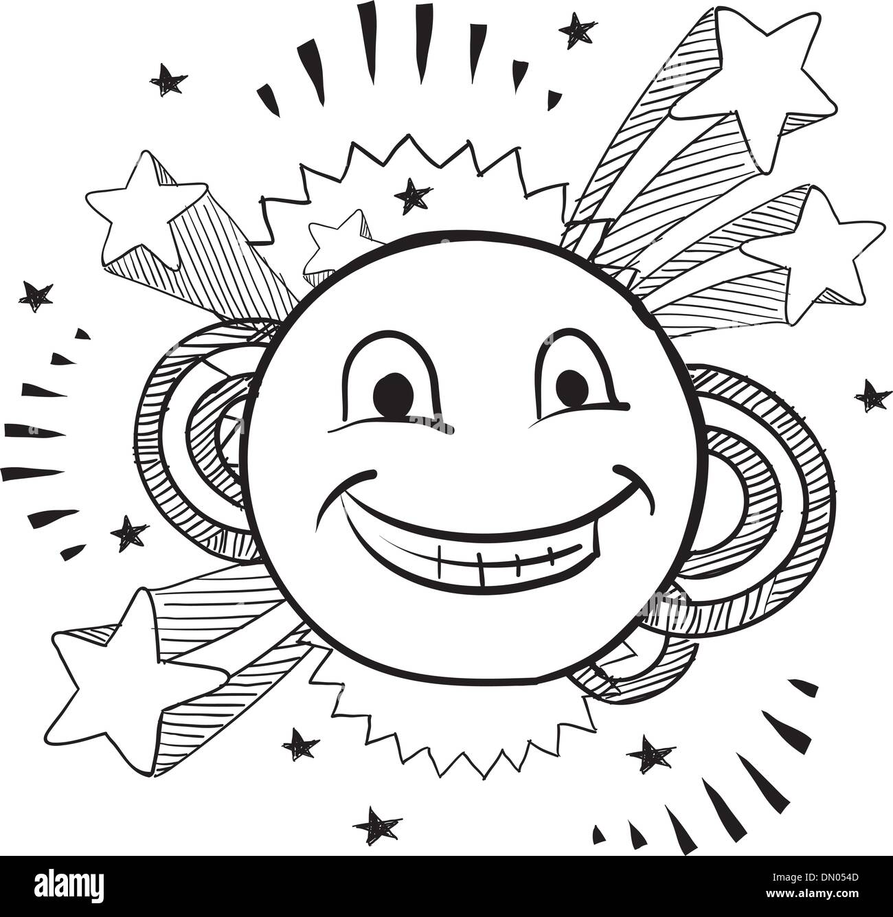 Smile smiley sticker label emoticon hi-res stock photography and images ...