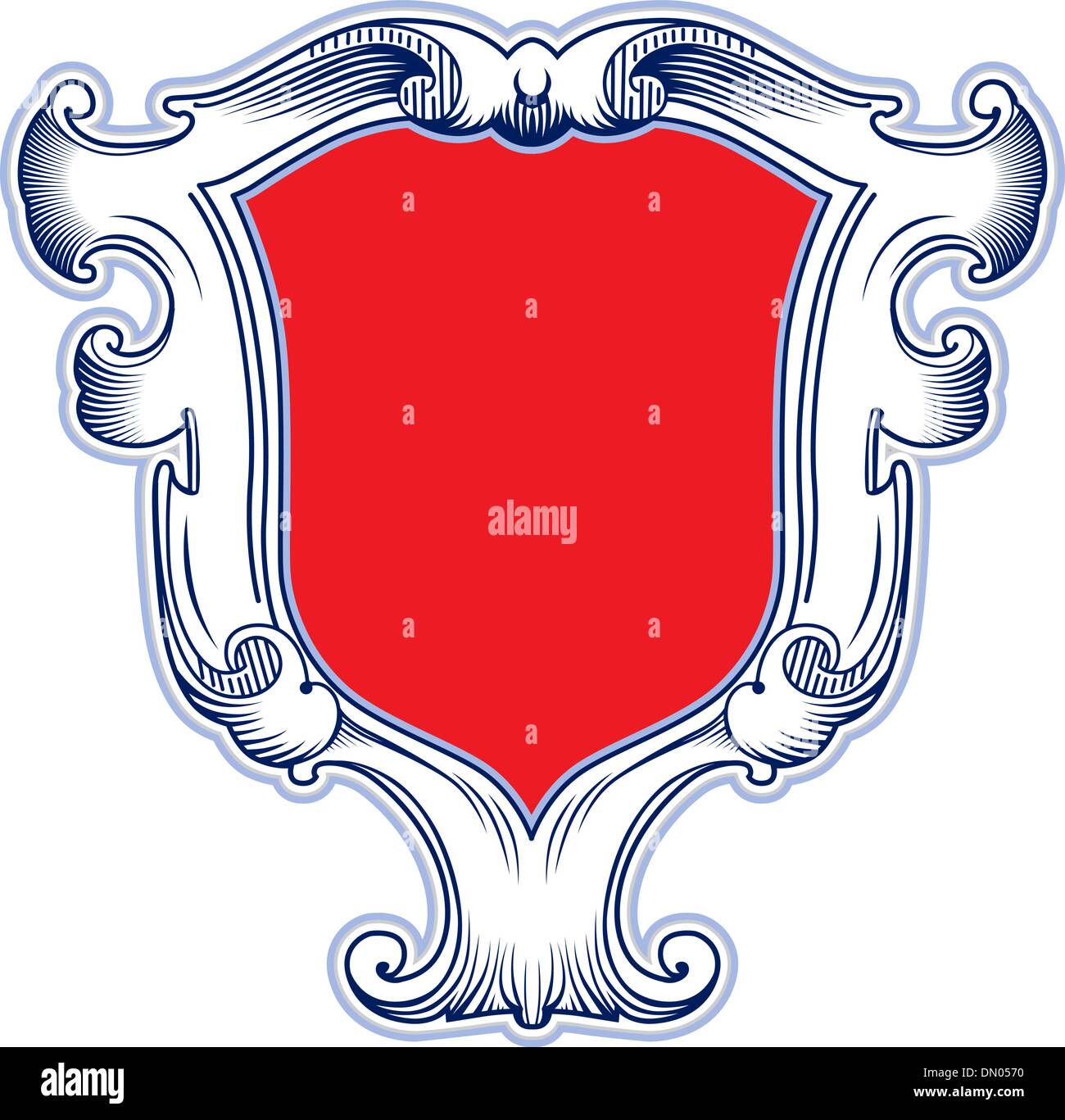 vintage ribbon shield Stock Vector Image & Art - Alamy