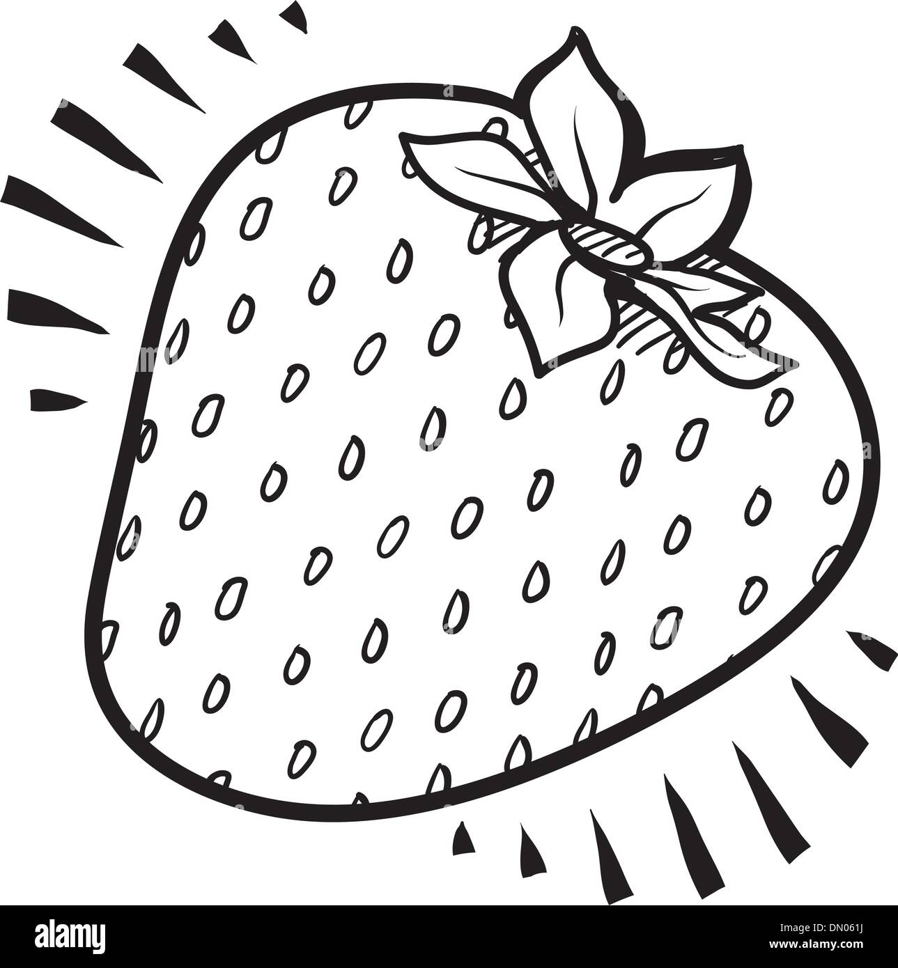 Strawberry farm seasonal Stock Vector Images - Alamy