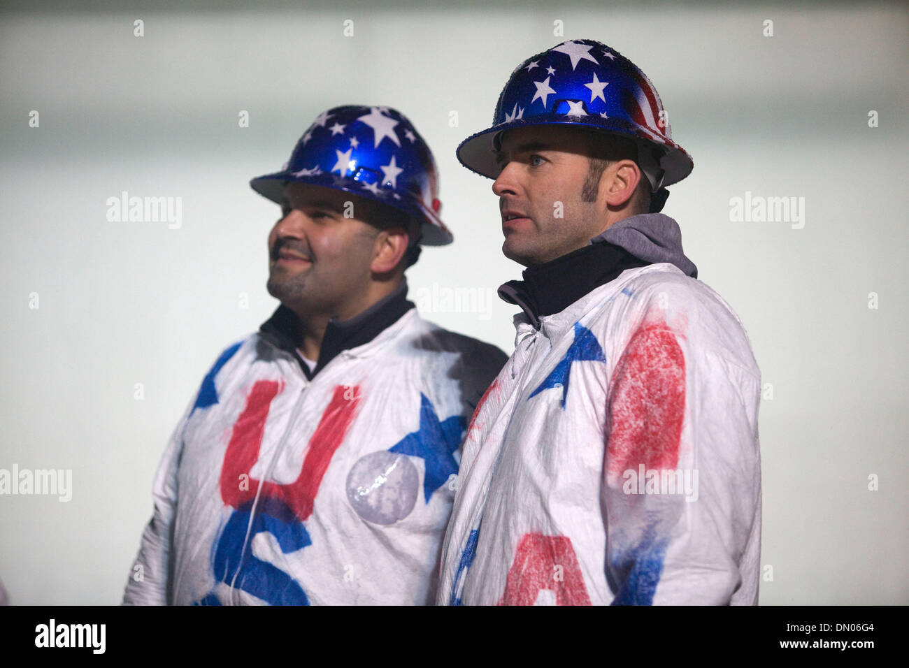 Feb. 13, 2010 - Whistler, BC, Canada - Neighbors and friends Steve ...