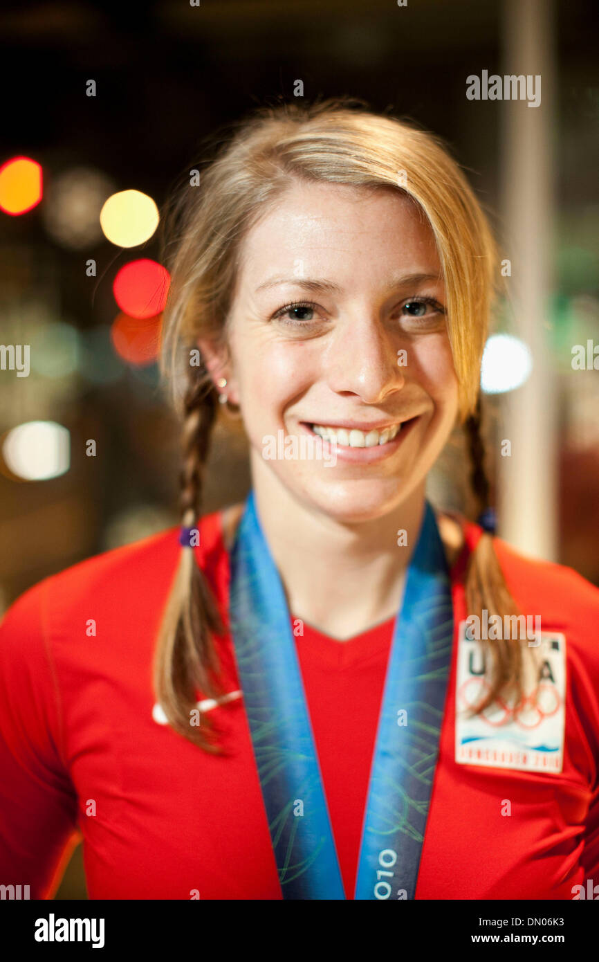 Feb 14, 2010 - Vancouver, British Columbia, Canada - USA moguls skier ...