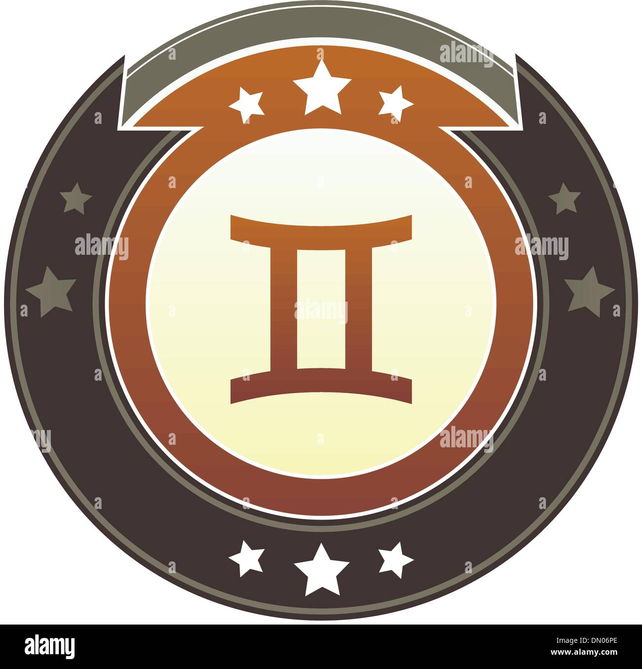 Gemini symbol Stock Vector Images - Alamy