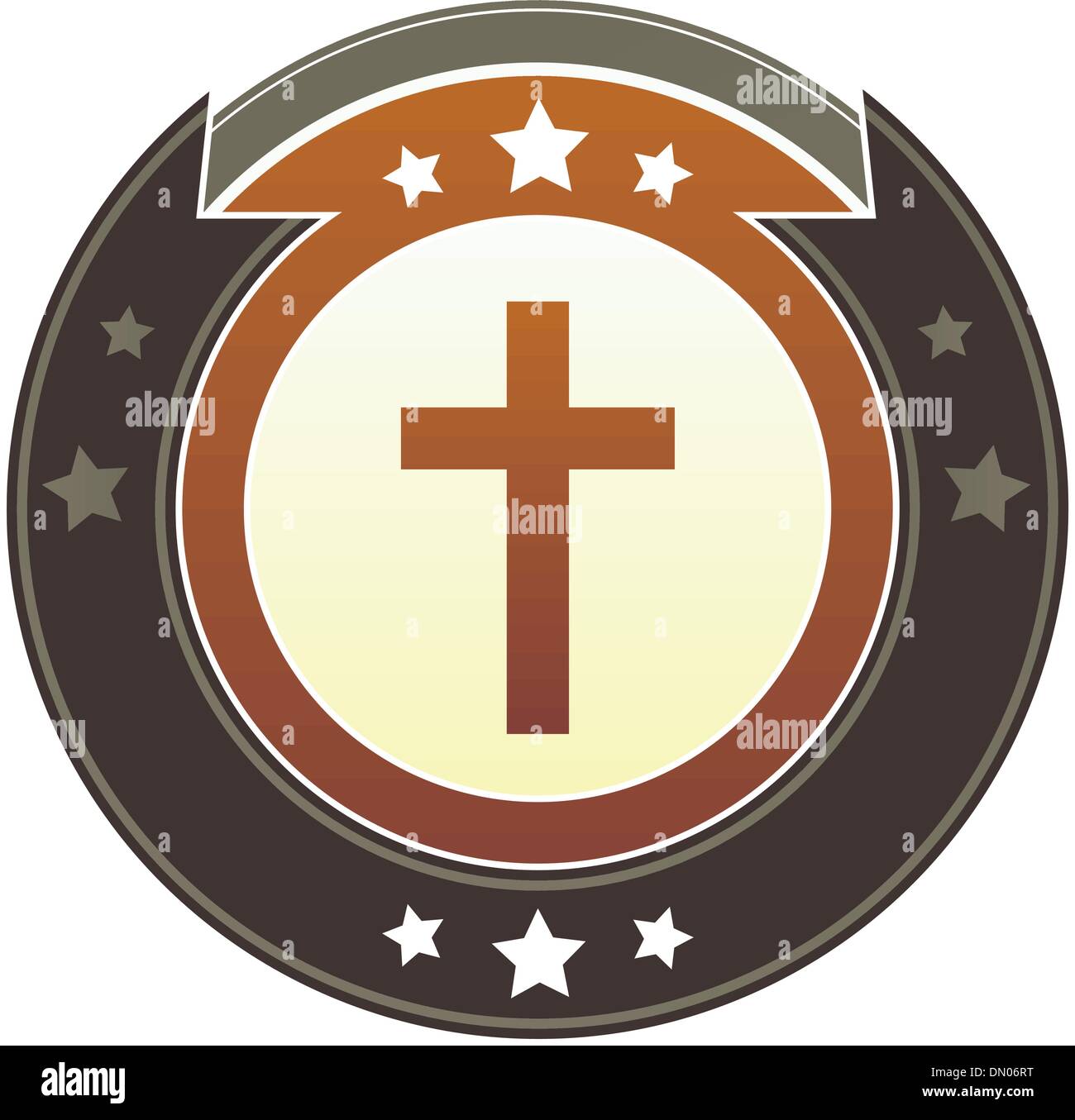 Christian cross imperial button Stock Vector Image & Art - Alamy