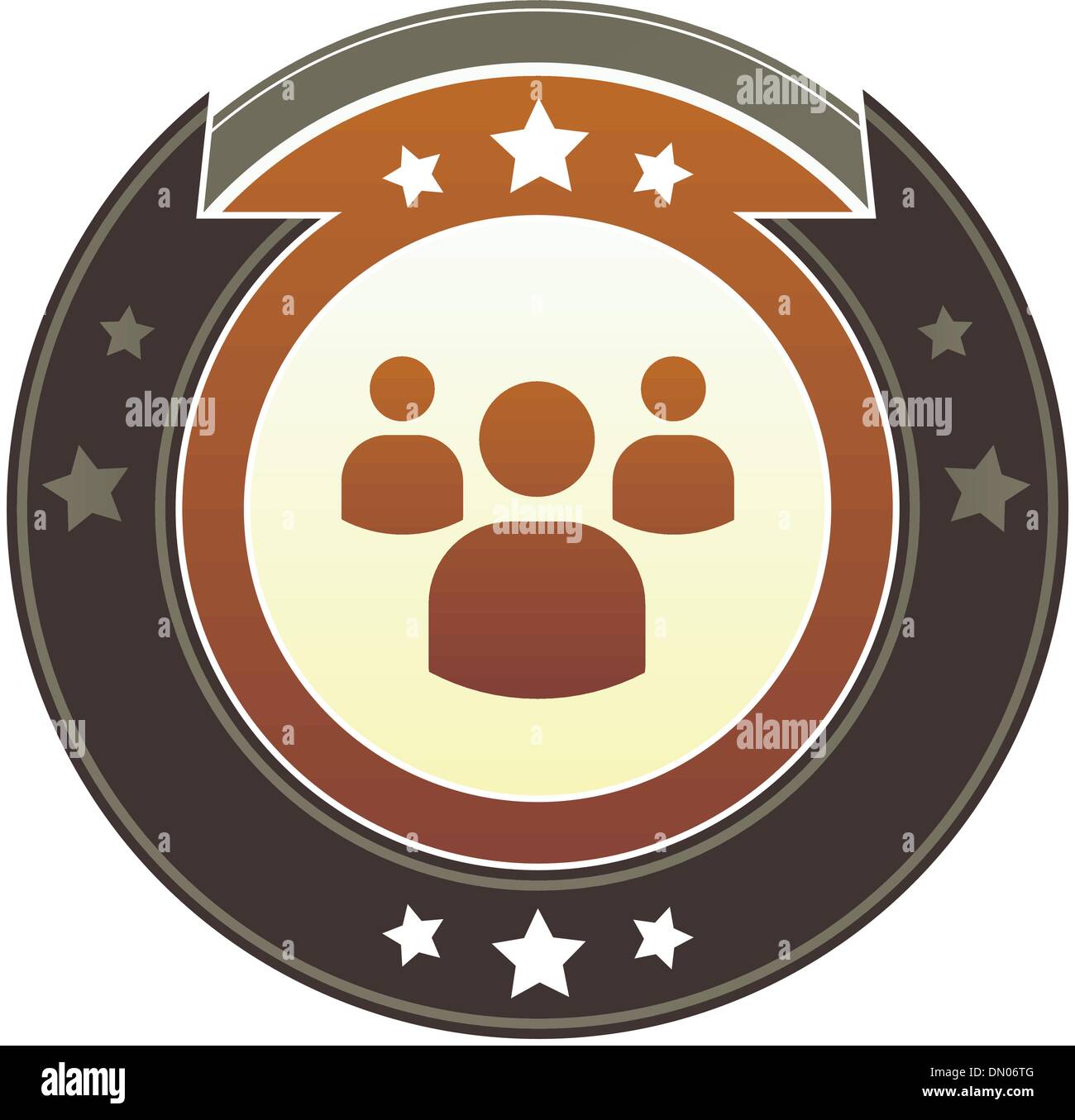 Group icon imperial button Stock Vector Image & Art - Alamy