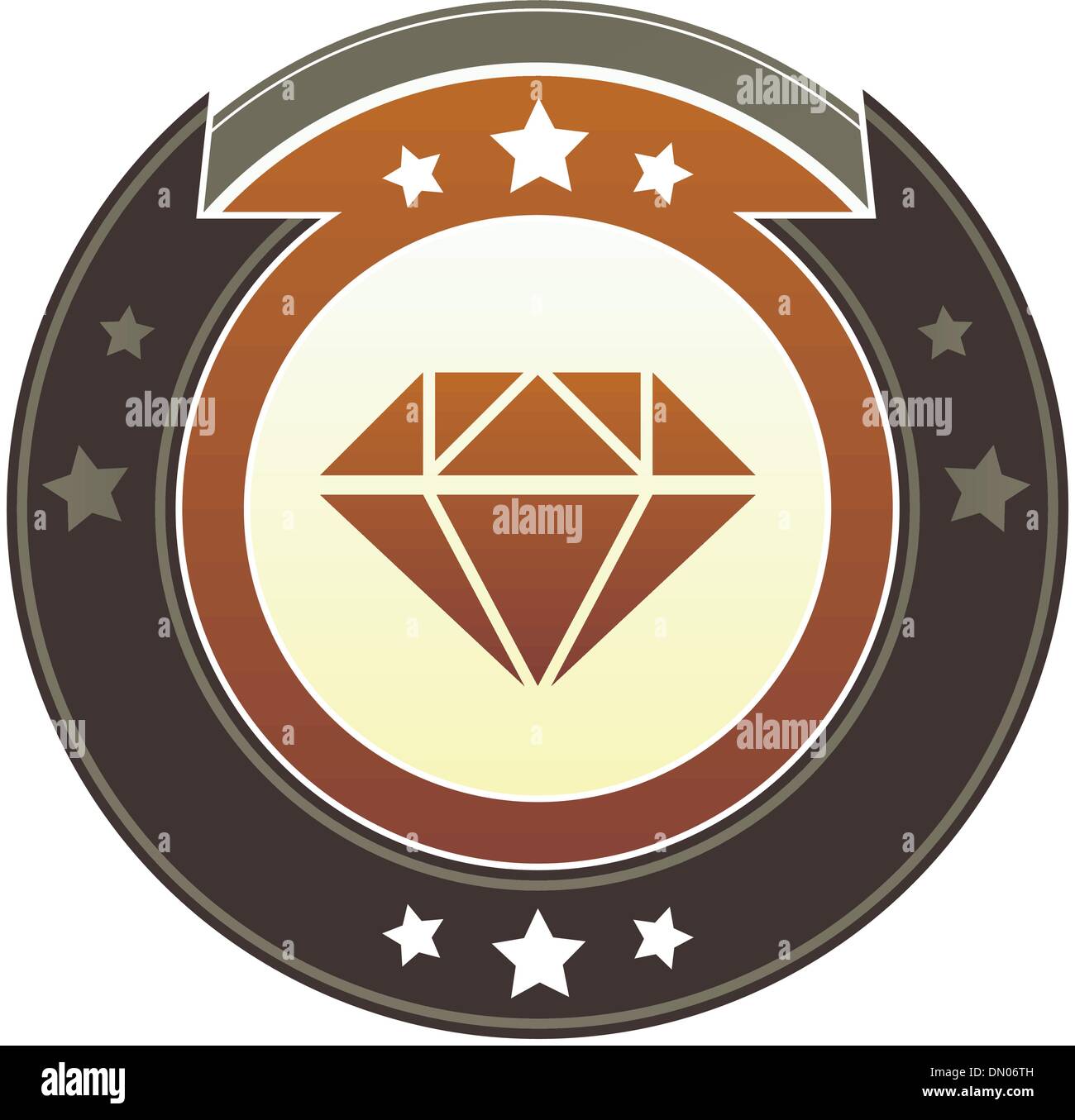 Diamond imperial button Stock Vector Image & Art - Alamy