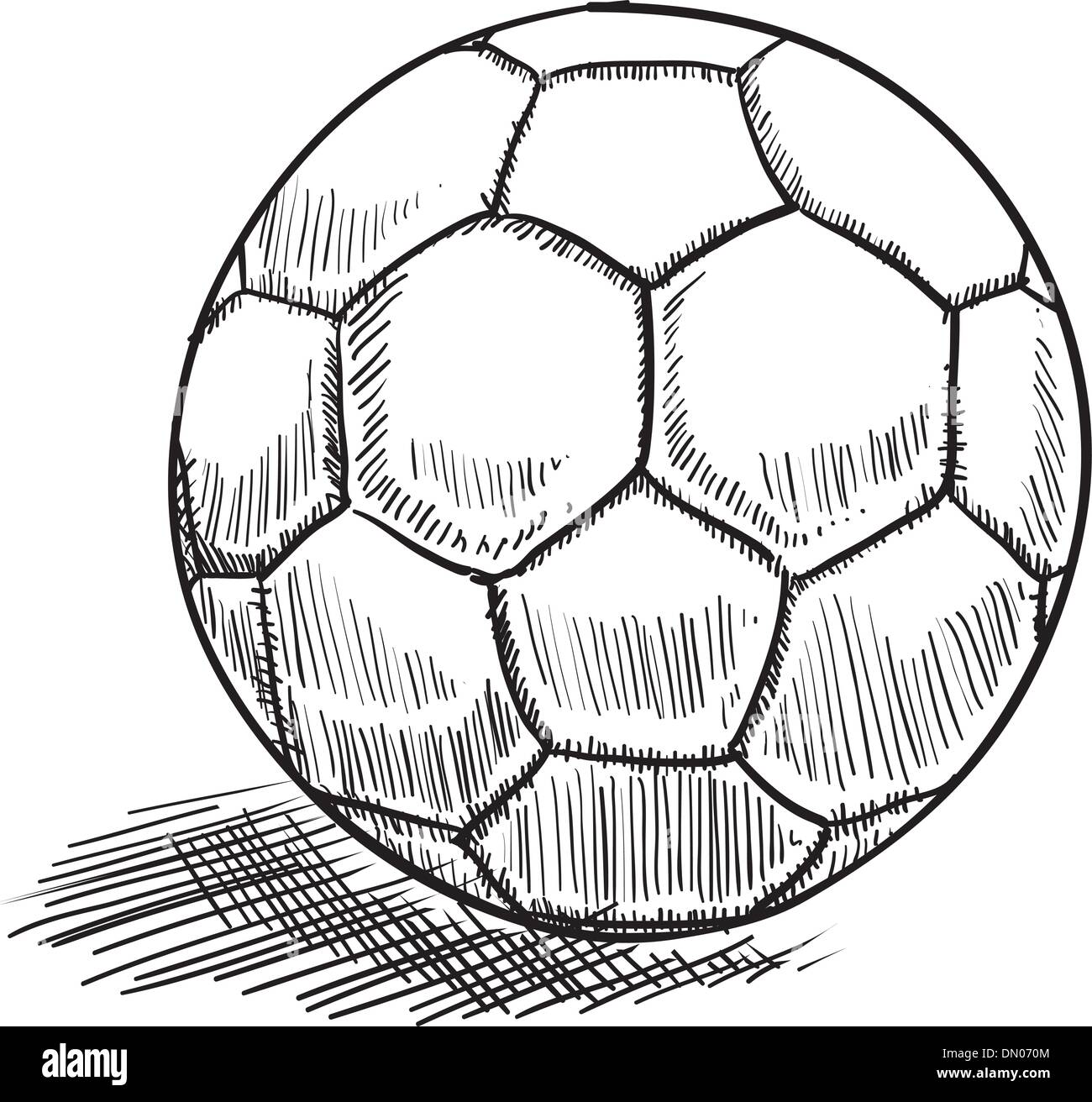 Soccer or futbol sketch Stock Vector Image & Art - Alamy