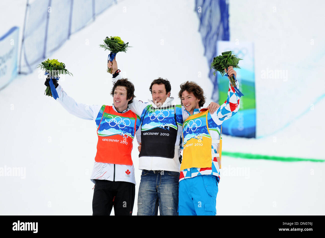 SETH WESCOTT won gold, MIKE ROBERTSON took silver (left) and TONY ...