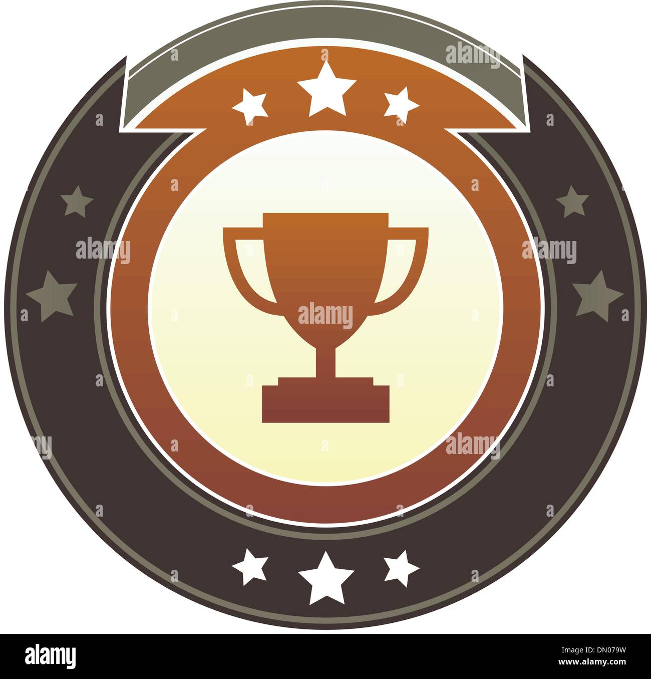 Trophy insignia Stock Vector Images - Alamy