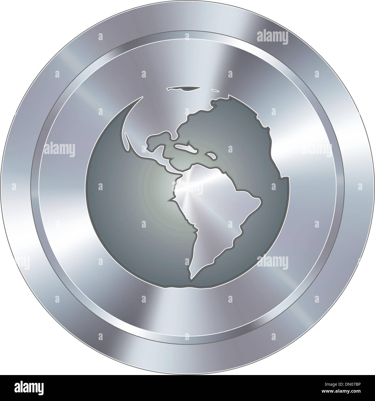 Globe industrial button Stock Vector Image & Art - Alamy