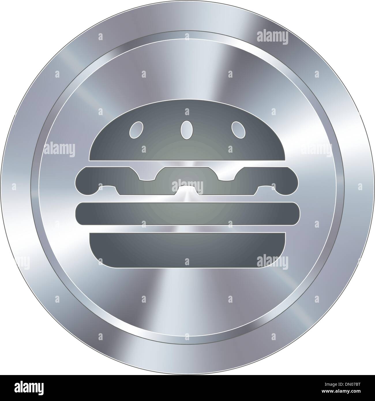 Hamburger industrial button Stock Vector Image & Art - Alamy