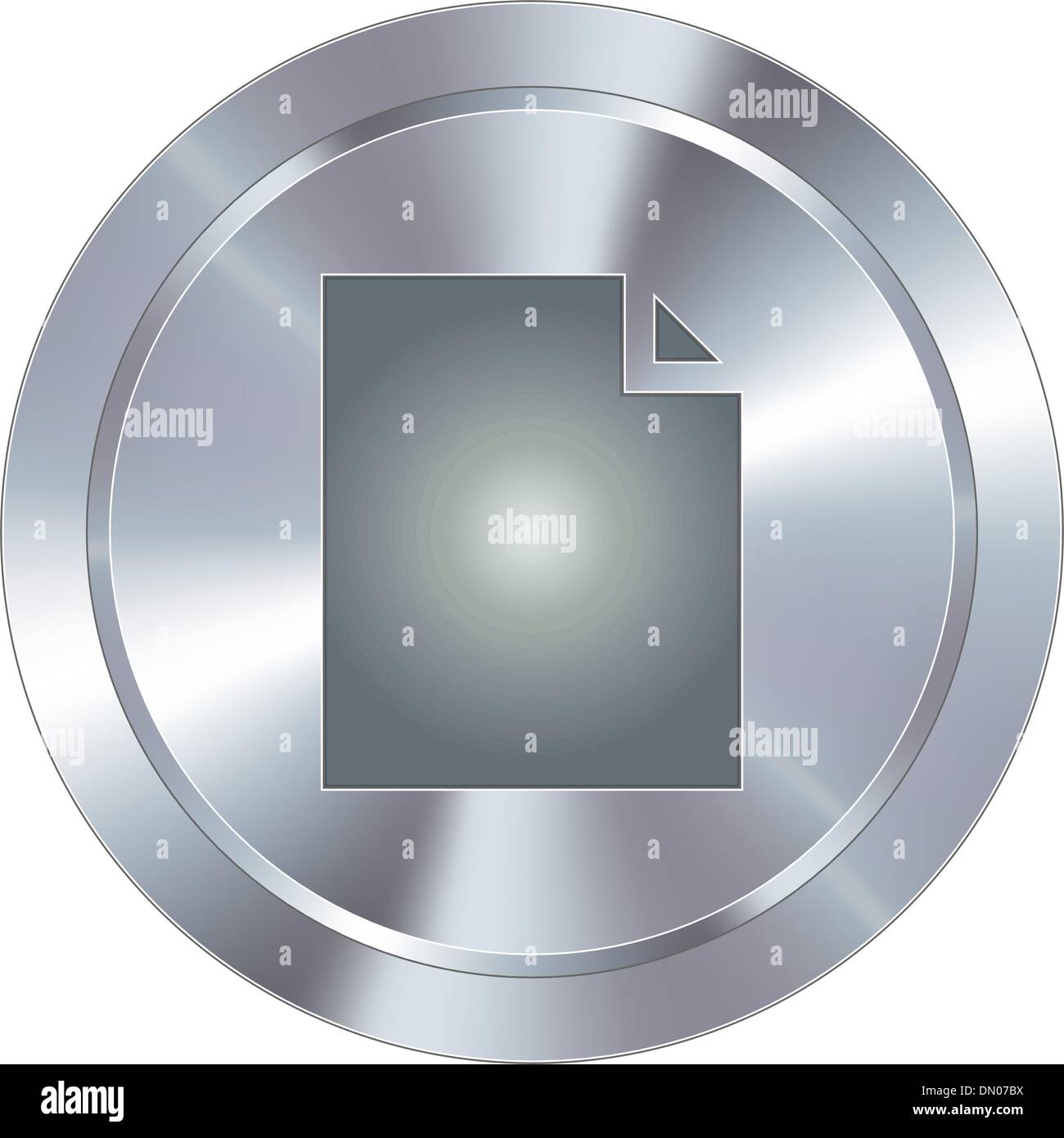 Paper document industrial button Stock Vector Image & Art - Alamy