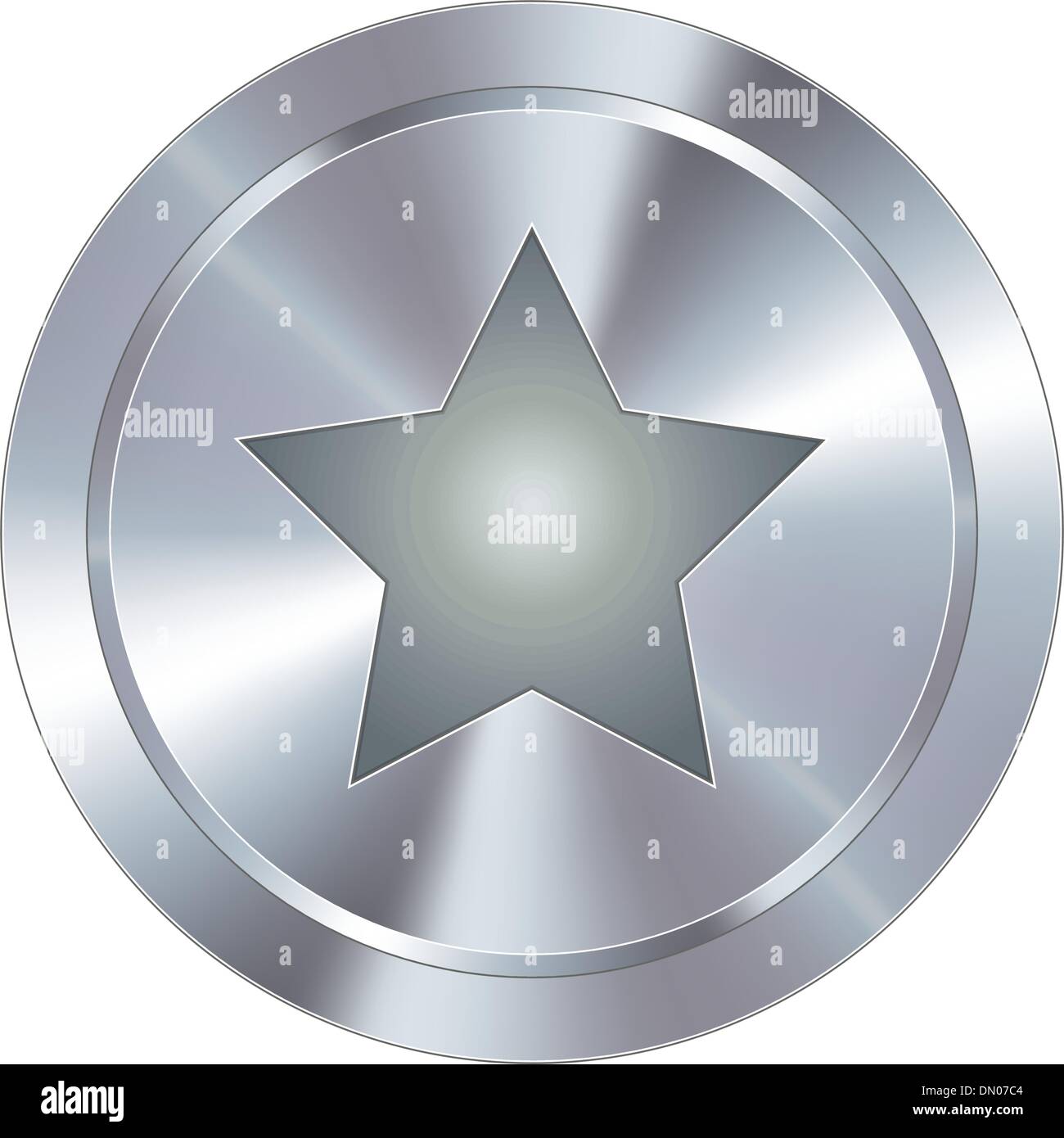 Star industrial button Stock Vector Image & Art - Alamy