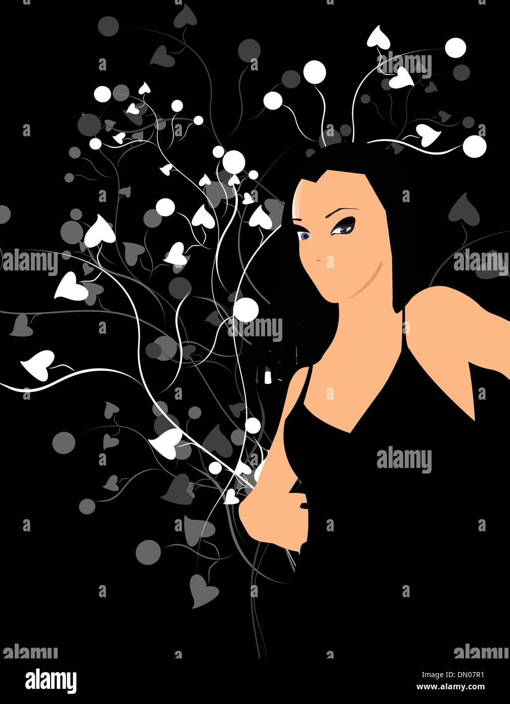 Junior girl Stock Vector Images - Alamy