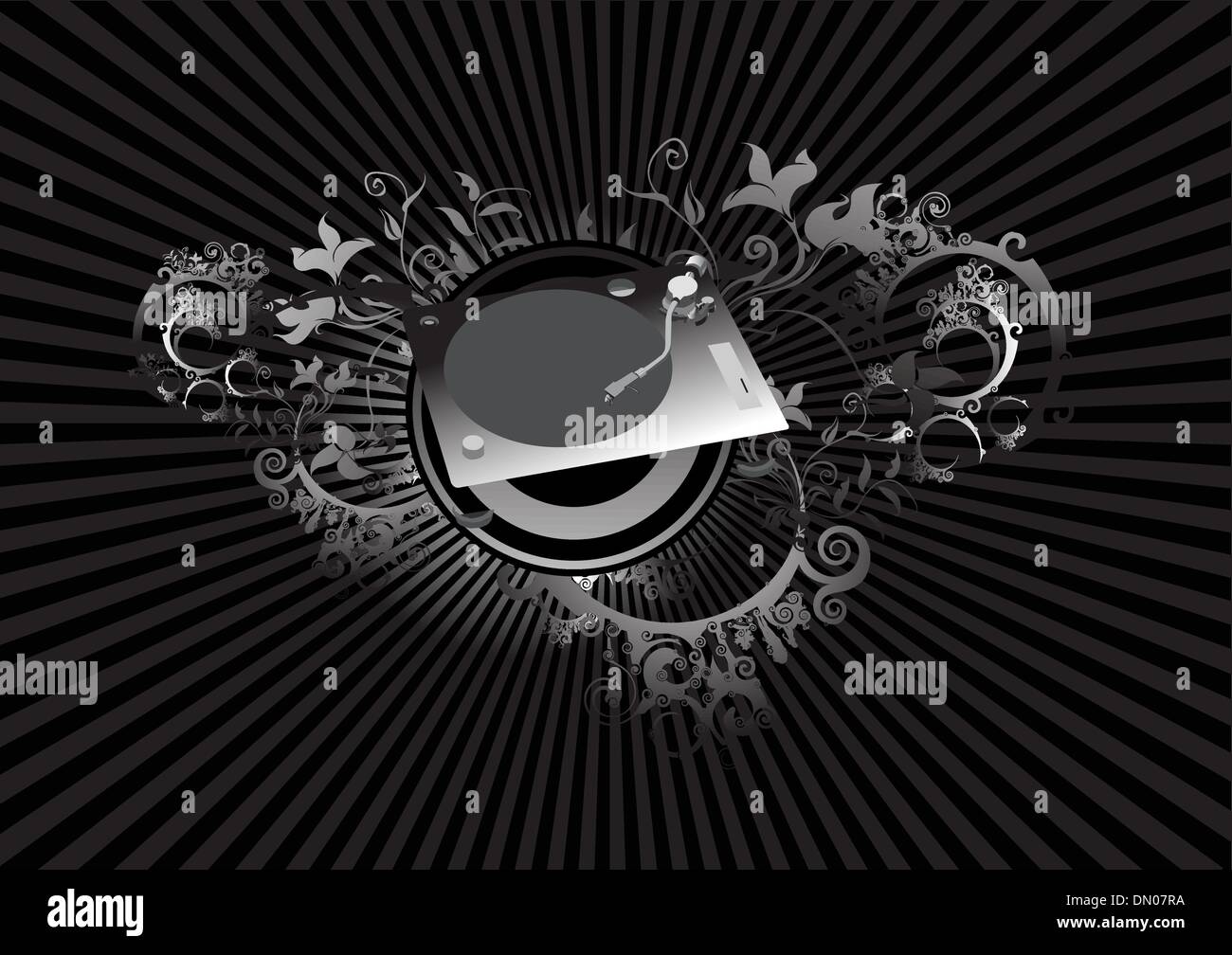 Music loudspeakers Stock Vector Images - Alamy