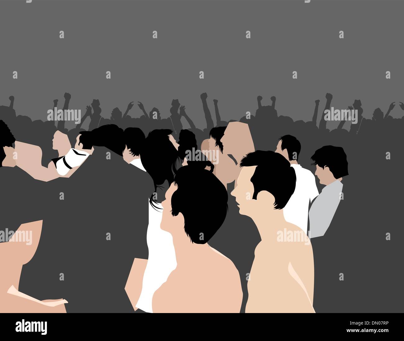Loud party Stock Vector Images - Alamy