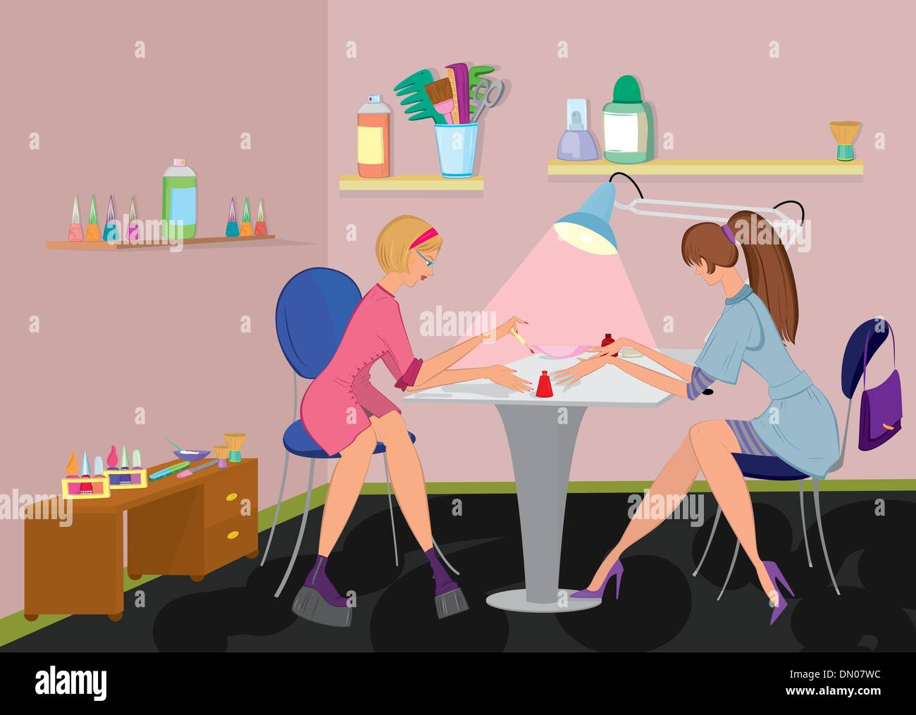 Apply polish Stock Vector Images - Alamy