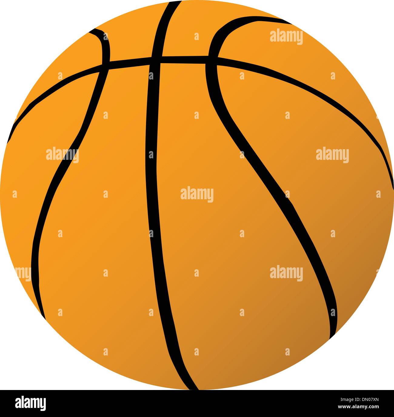 Free throw ball basketball Stock Vector Images - Alamy