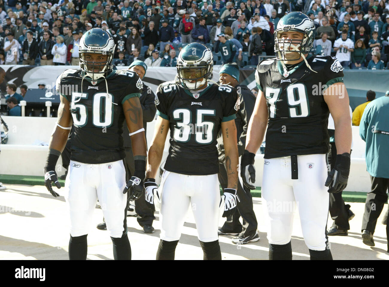 Nov 29, 2009 - Philadelphia, Pennsylvania, USA - Eagle's captains (l-r ...