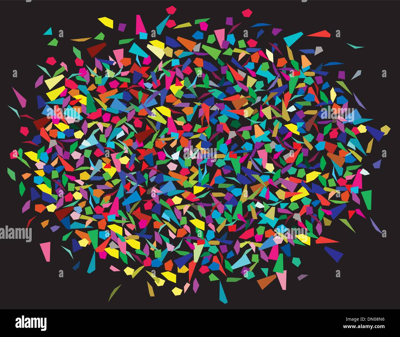 vector colorful splinters Stock Vector Image & Art - Alamy