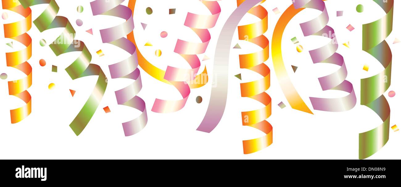 Streamers Vector Vectors High Resolution Stock Photography and Images ...