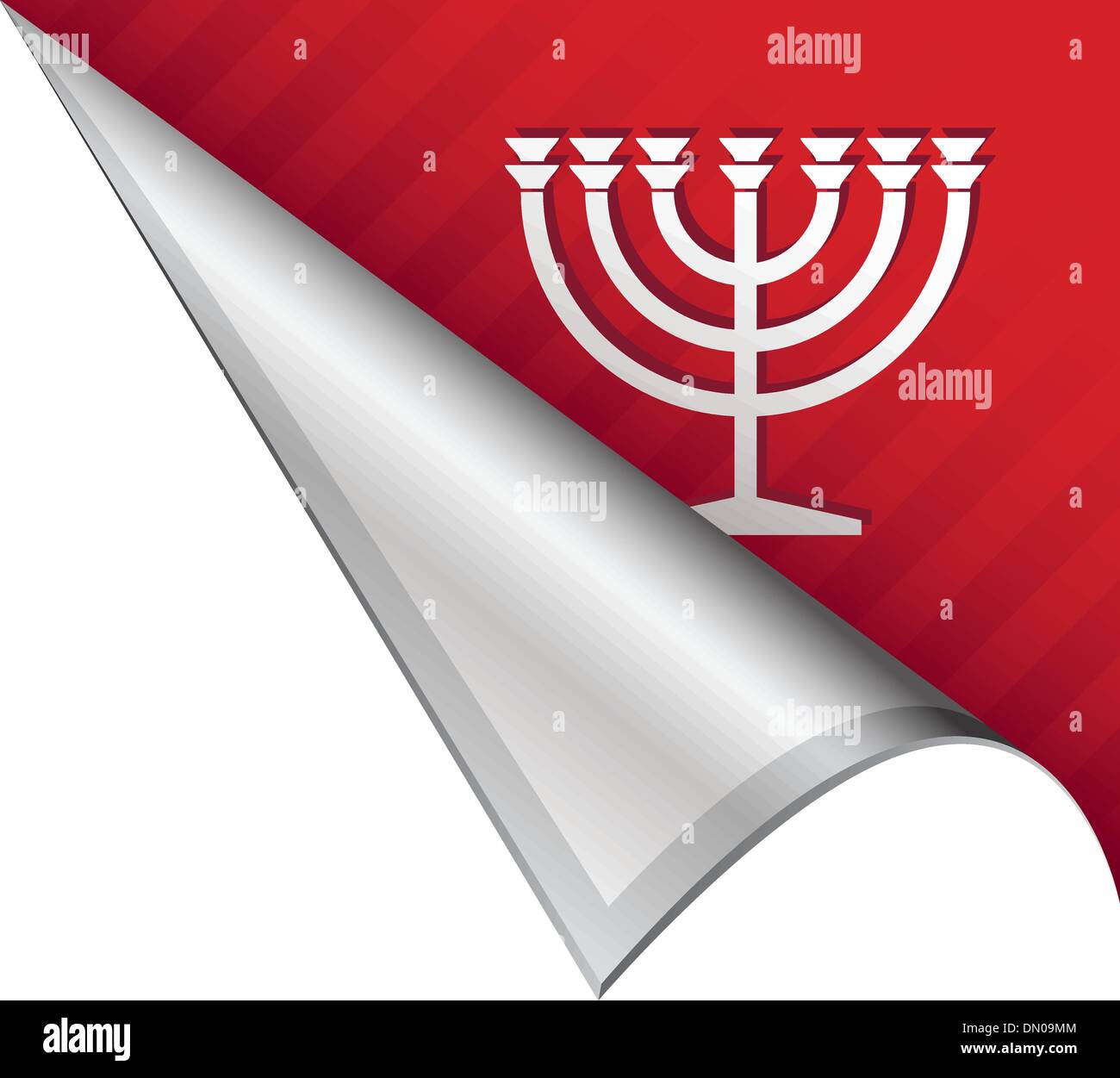 Menorah icon design Stock Vector Images - Alamy