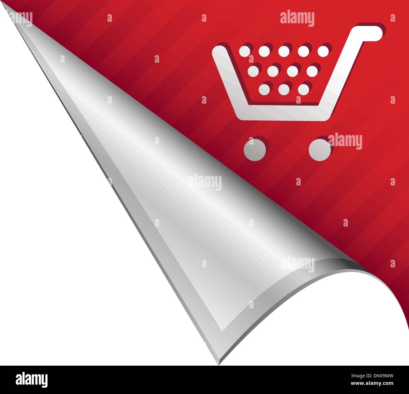 Shopping cart emblem Stock Vector Images - Alamy