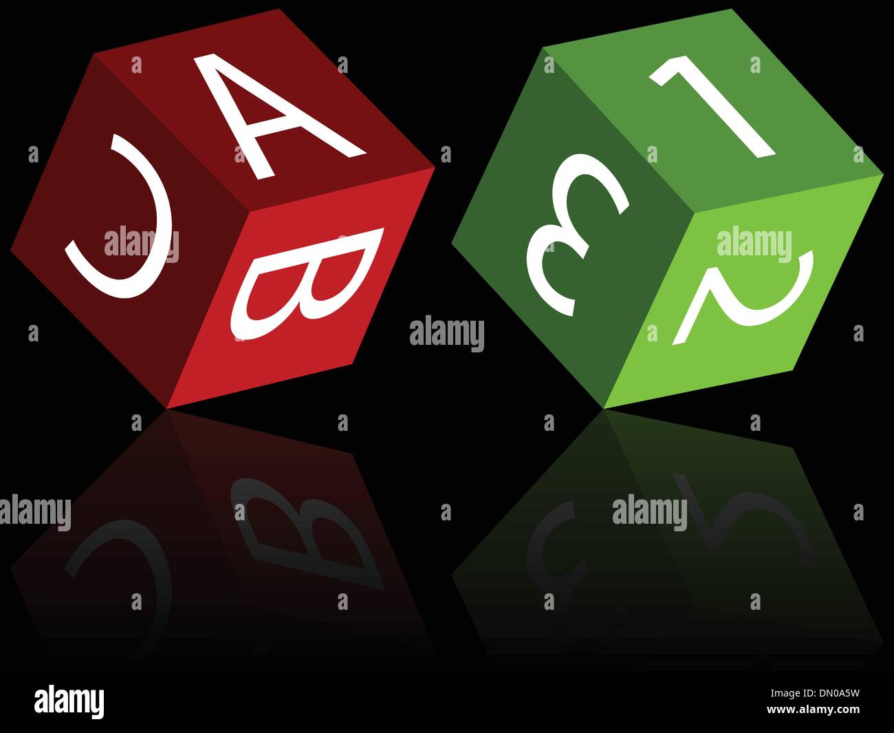 123 cubes Stock Vector Images - Alamy